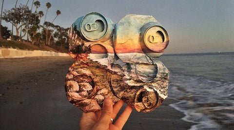 Recycled Art: Mariah Reading’s Earthly Canvas | Trek Light