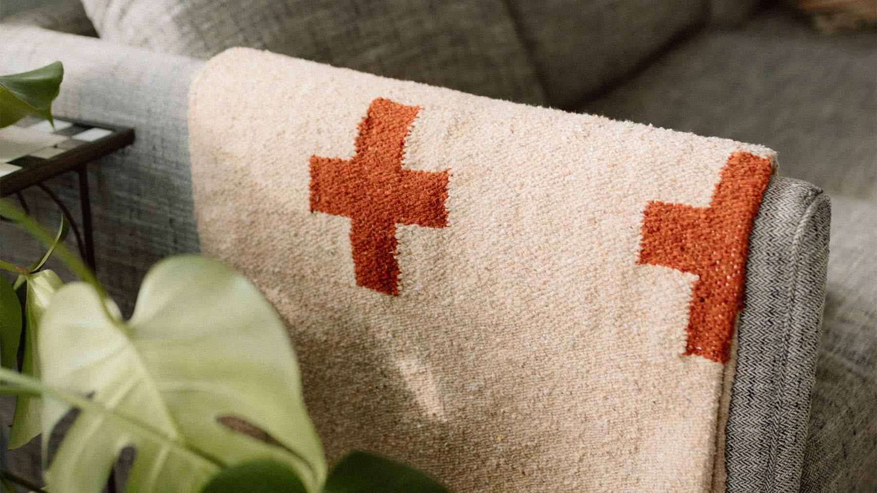 Pattern Blankets -- Handwoven Recycled Throws | Trek Light