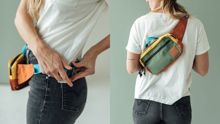 The Everyday Fanny Pack. Hip Pack & Shoulder Sling. Trek Light.