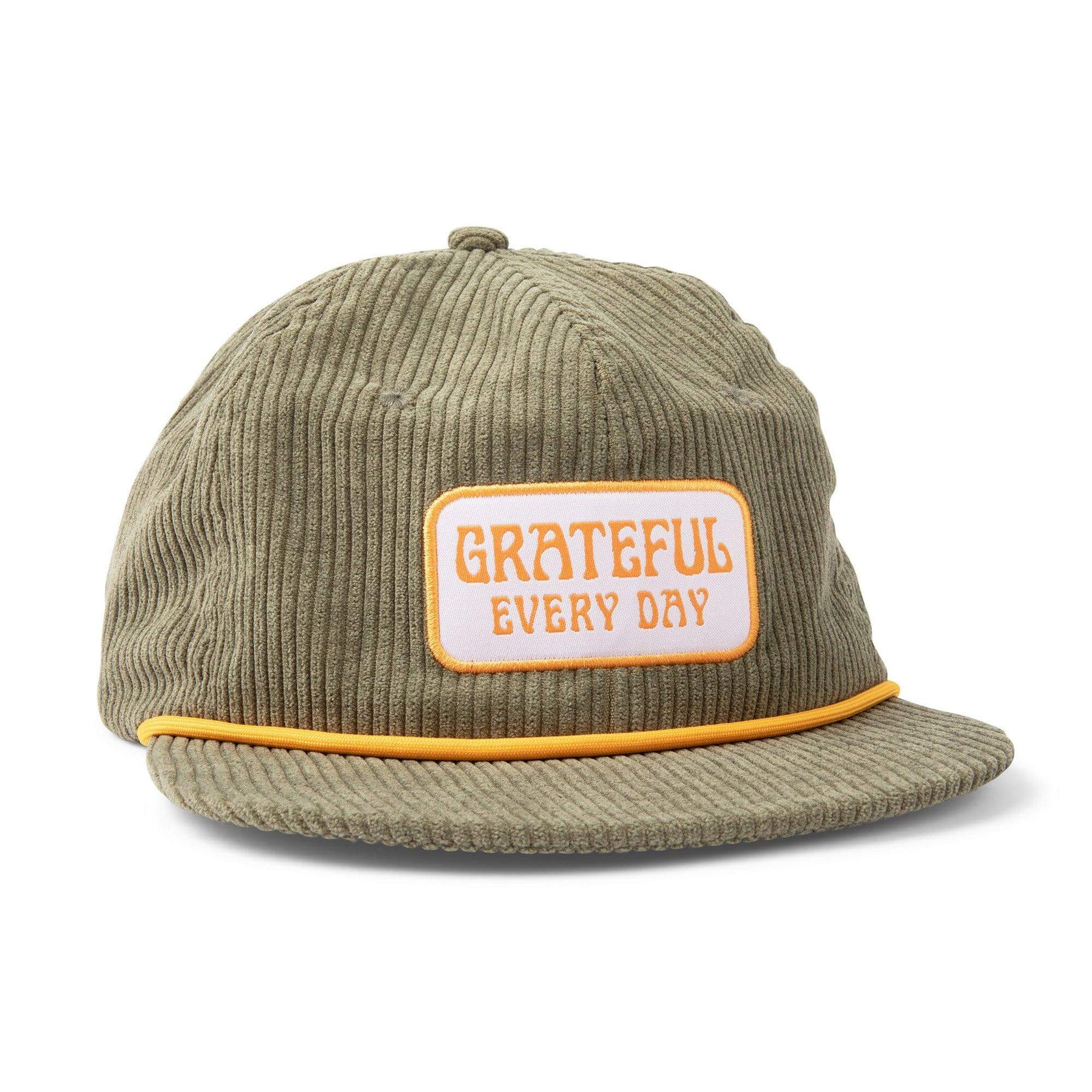 Grateful Every Day Hat | Corduroy Comfort | Trek Light
