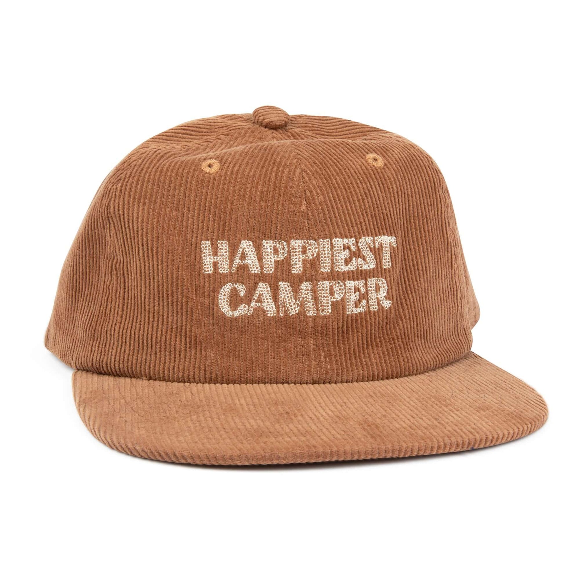 Happiest Camper Hat | Unisex Snapback Adult Fit | Trek Light