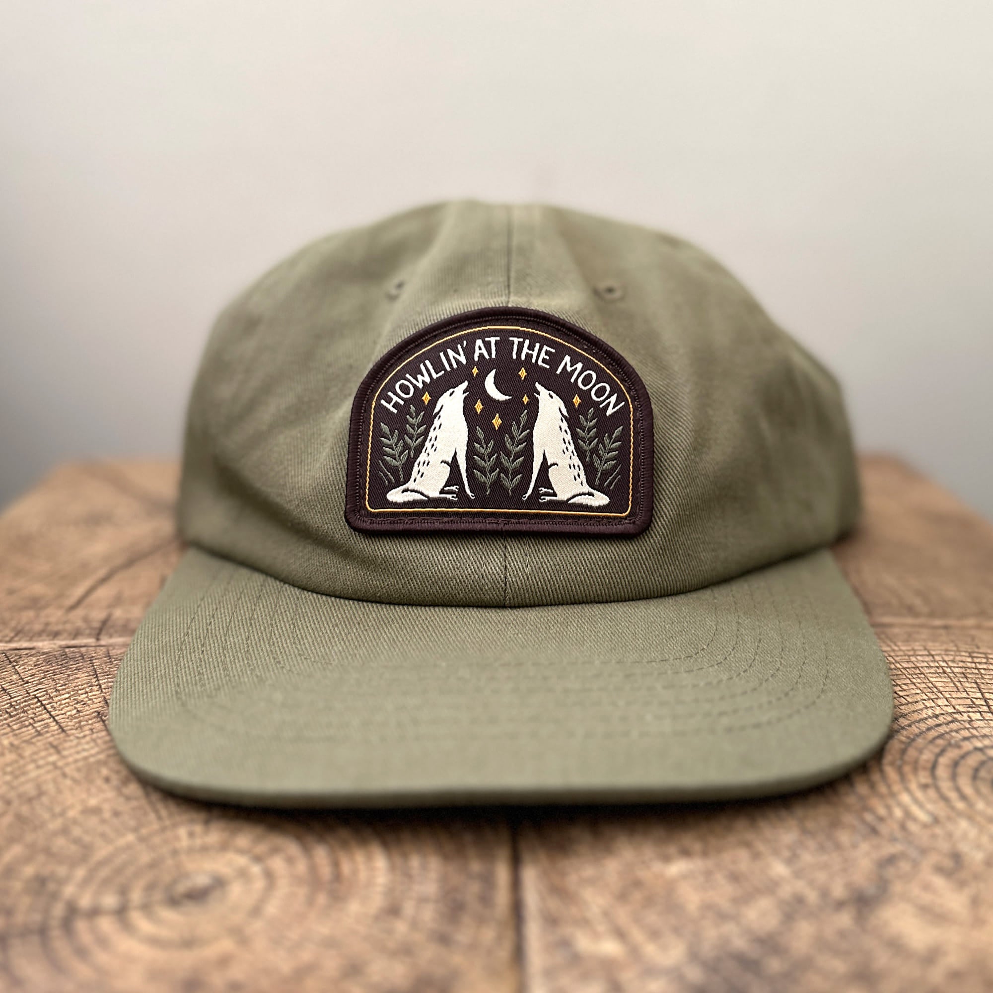 Howlin' At The Moon Hat. Happiness Inspiring Hats. Trek Light.