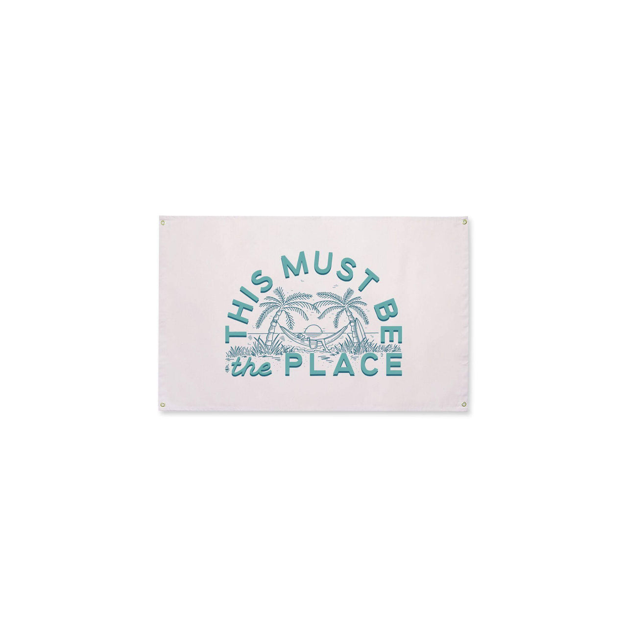 USA-Made Canvas Flag: This Must Be The Place | Trek Light