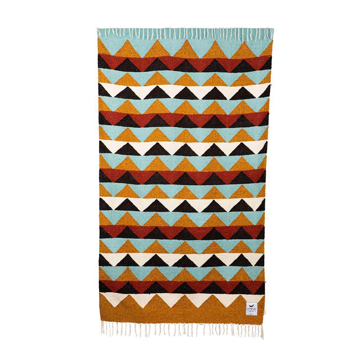 Cascade Throw Blanket. Home Decor, Travel, Yoga, Adventure. Trek Light